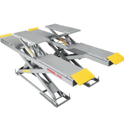 China 4000kg Wheel Alignment Scissors Lift with 4.5M Platform, 380V/220V Voltage, CE Certified for Automotive Service for sale