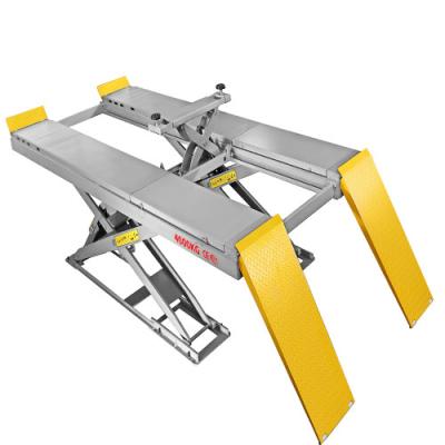 China 3500kg Super Thin Alignment Scissor Lift with Jack Elector - 200mm Height, 1670mm Lift, 220V/380V for sale