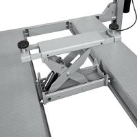 China Hydraulic 4 Post Car Lift 4 Ton Capacity with Electrical Secondary Jack 4000kg 220V/380V for sale
