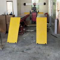 China 4000kg Super Thin Wheel Alignment Scissors Lift with 4500mm Platform Length and 3kw Motor Capacity for sale