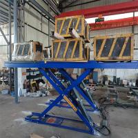 China 4000kg Super Thin Wheel Alignment Scissors Lift with 4500mm Platform Length and 3kw Motor Capacity for sale