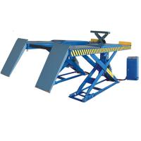 China 3500kg Super Thin Alignment Scissor Lift with Jack Elector - 200mm Height, 1670mm Lift, 220V/380V for sale