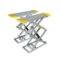 China Super Thin Small Scissors Lift 3500kg Capacity 4-Cylinder Design for Car Maintenance 220V/380V for sale