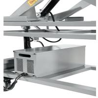 China EV Battery Lift Platform Vehicle Scissor Lift 1000kg 2200lbs Capacity 220V/380V for Electric Vehicle Maintenance for sale