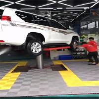 China T-400H Heavy Duty Single Column Car Lift 4000kg Capacity 1700mm Lifting Height for Garage Workshop for sale