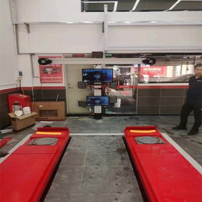 China X6 Fully Automatic 3D Wheel Alignment Machine with Double Screen - 13-24