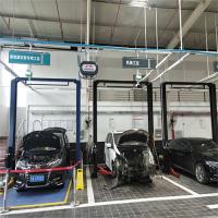 China Heavy Duty Gantry Car Lift 9000 lbs 4000 kg for Auto Workshop with Manual Safety Lock for sale