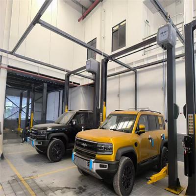 China T245MZ 4500kg Hydraulic 2 Post Car Lift 9900lbs Capacity 220V for sale