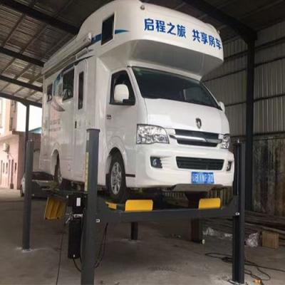 China 4000kg T440D Hydraulic 4-Post Car Lift 380V for Rapid Service Operations for sale