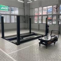 China 4000kg T440D Industrial 4-Post Car Lift 380V Hydraulic Vehicle Hoist for sale