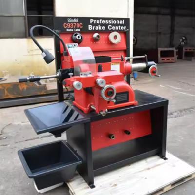 China Heavy Duty C9370C Brake Disc Drum Lathe 48mm Thickness 0.75kw for Workshops for sale