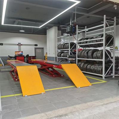 China T400A Low Profile Wheel Alignment Scissor Lift For Different Car for sale