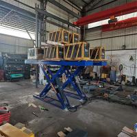 China T400A Scissor Lift 3kw For Professional Wheel Alignment Shops for sale