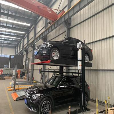 China TP232 Hydraulic 2 Post Parking Lift With Space Saving Design for sale