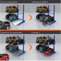 China TP227 Dynamic Locking 2 Post Lift 2700kg Capacity Multi Level Parking Support for sale