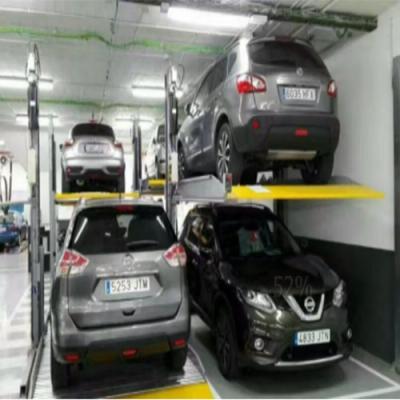 China TP227 Hydraulic Cylinder Powered 2 Post Parking Lift For Maximum Stability for sale