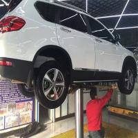 China Air Pressure Adjustable Single Post Car Lift 4T 4000kg 1700mm Lifting Height T-400X for sale