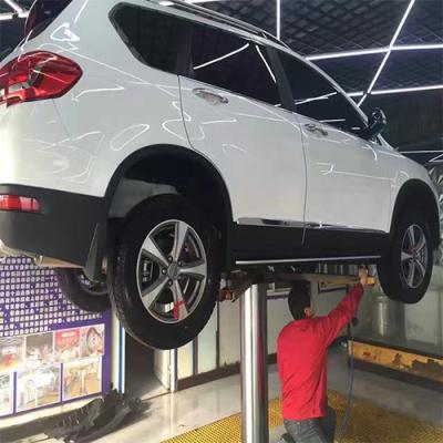 China Air Pressure Adjustable Single Post Car Lift 4T 4000kg 1700mm Lifting Height T-400X for sale