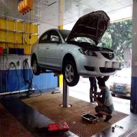 China Heavy Duty Single Post Lift 4000 kg Anti Corrosion Hydraulic Safety T-400X for sale