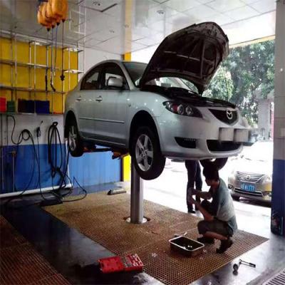 China Heavy Duty Single Post Lift 4000 kg Anti Corrosion Hydraulic Safety T-400X for sale