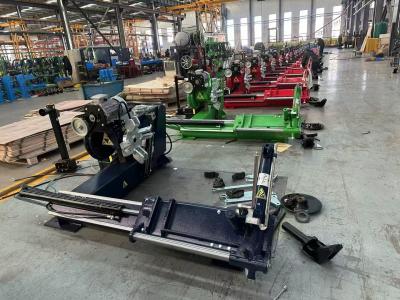 China Hydraulic Tire Mounting Demounting Machine 24V for Trucks 14-56 Inch Rim 2000kg Capacity for sale
