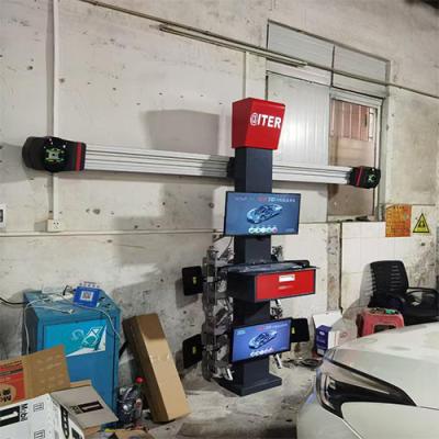 China X6 Intelligent 3D Wheel Aligner Double Screens 13-24 Inch Wheel Size Real-Time Tracking High-Precision Imaging for sale