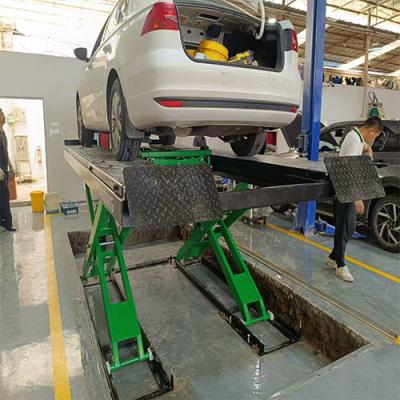China Flexible Turntable Adjustment Versatile Vehicle Maintenance Car Lifting Equipment for sale