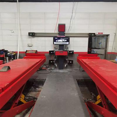 China X6 Intelligent 3D Wheel Aligner Double Screens 13-24 Inch Wheel Size Real-Time Tracking High Precision for sale