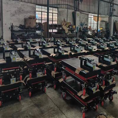 China EV Battery Lift Table 500kg Air Hydraulic Scissor Lift Platform 1170mm Height for Electric Vehicle Repair for sale