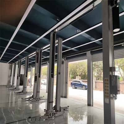 China 4500kg Two Post Car Lift Heavy Duty Vehicle Hoist 220V 380V for Garage Workshop for sale