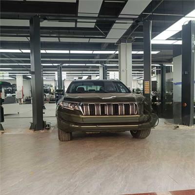 China Auto Repair Asymmetry 2 Post Car Lift 4500kg 220V Commercial Vehicle Lifting Equipment for Garage for sale