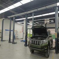 China Asymmetric 2 Post Car Lift 4500kg Hydraulic Auto Hoist for Garage Equipment for sale