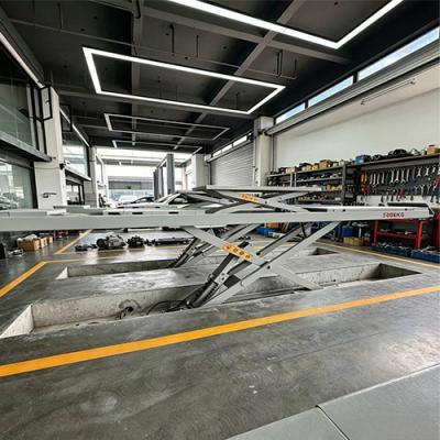 China 5T Wheel Alignment Car Lift With 5000mm Length Platform With CE for sale