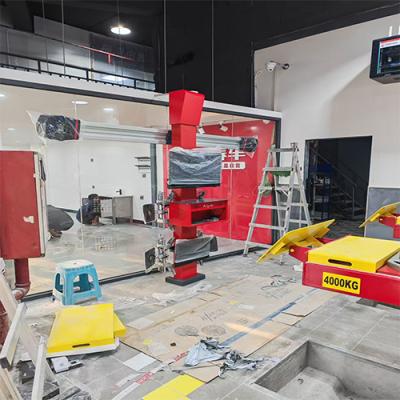 China X6 3D Wheel Alignment System Double Screen Real Time Tracking 13-24 Inch Wheel Size 110-220V for sale