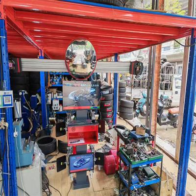 China X6 Intelligent 3D Wheel Aligner Double Screens Real Time Tracking 13-24 Inch Wheel Size for sale