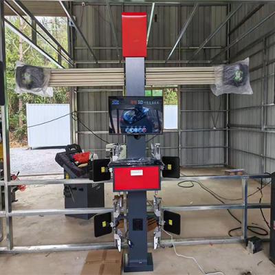 China X6 Intelligent 3D Wheel Aligner Double Screens Real Time Tracking for Vehicle Alignment 13-24 Inch for sale