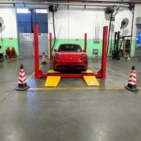 China 4 Post Hydraulic Car Lift Four Column 4000kg Capacity Auto Lift for Car Repair & Maintenance Four Wheel Alignment for sale