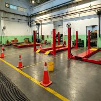China Wheel Alignment 4000kg, 5000kg, 5500kg Four Post Lift for Sale, Automotive Hydraulic 4 Post Auto Lift for sale