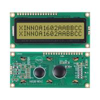 China 1602 Green Screen With Array Backlight Light Grey Background With Black Letters 1602B REV-C bottom backlight for sale