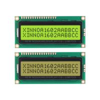 China 1602 Green Screen With Array Backlight Light Grey Background With Black Letters 1602B REV-C bottom backlight for sale