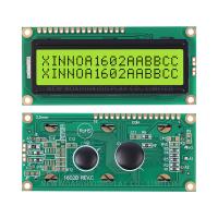 China 1602B REV-C Bottom Backlight Yellow Green Film With Array Backlight 80X36Mm 16PIN Standard Interface for sale