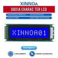 China Blue Film 0801A Character Lcd Screen 85*29*12Mm Cob Lcd Module for sale