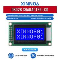 China Blue Film 0802B Character Dot Matrix Screen LCD 8*2-Character LCD Screen COB LCD Module for sale
