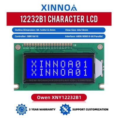 China Blue Film 12232B1 LCD Screen High Brightness Screen Single Row Interface Module LCD Screen In Stock Module for sale