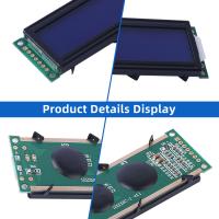 China Blue Film 12232C-1 LCD Character Screen High Brightness LED Light Dedicated PCB Board Controller ST7920 for sale