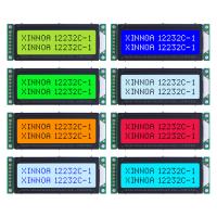 China Blue Film 12232C-1 LCD Character Screen High Brightness LED Light Dedicated PCB Board Controller ST7920 for sale