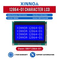 China Blue Film 12864-D1 Graphic Dot Matrix Screen 128*64 Controller SBN0064 Export Quality for sale