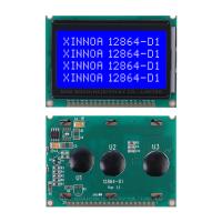China Blue Film 12864-D1 Graphic Dot Matrix Screen 128*64 Controller SBN0064 Export Quality for sale