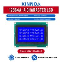 China Owen 12864A-A 128x64 COB LCD Display Module 5V Parallel Port 93x70mm with Backlight for sale