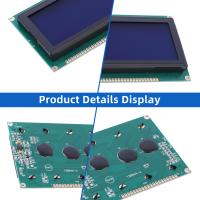 China Owen 12864A-A 128x64 COB LCD Display Module 5V Parallel Port 93x70mm with Backlight for sale